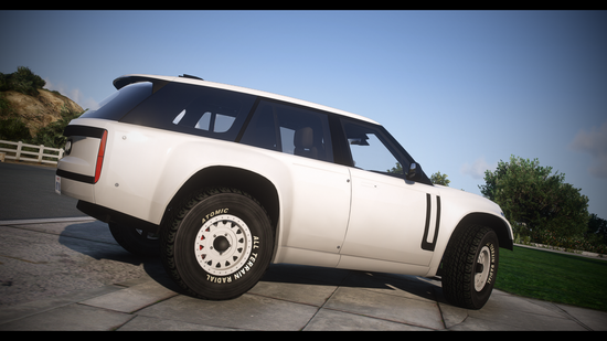 2022 Range Rover Pre-Runner – GOM Modeling