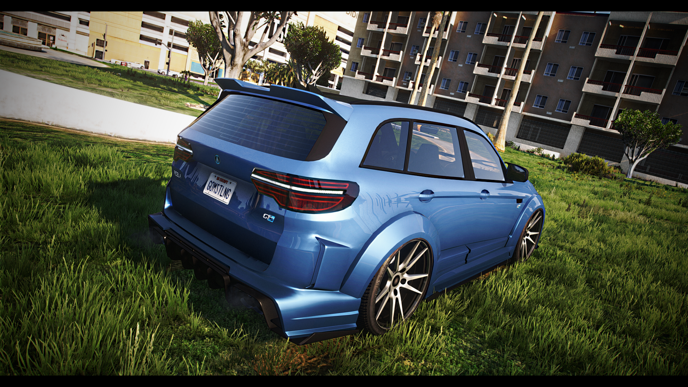 Ubermacht Rebla GTS CTX | 22 Tuning Parts | Vanilla Edit – GOM Modeling