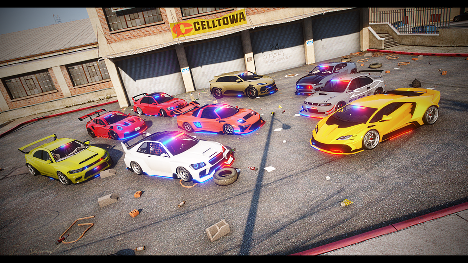 Police Vehicles – GOM Modeling