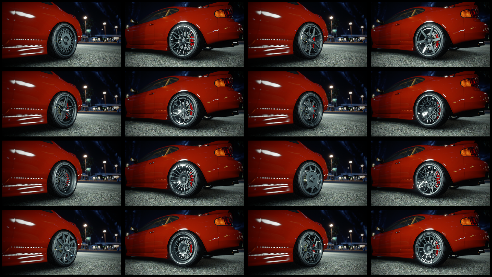 GOMSTYLING | CTX Rim Pack 1 | 68 Rims | Rim Pack – GOM Modeling